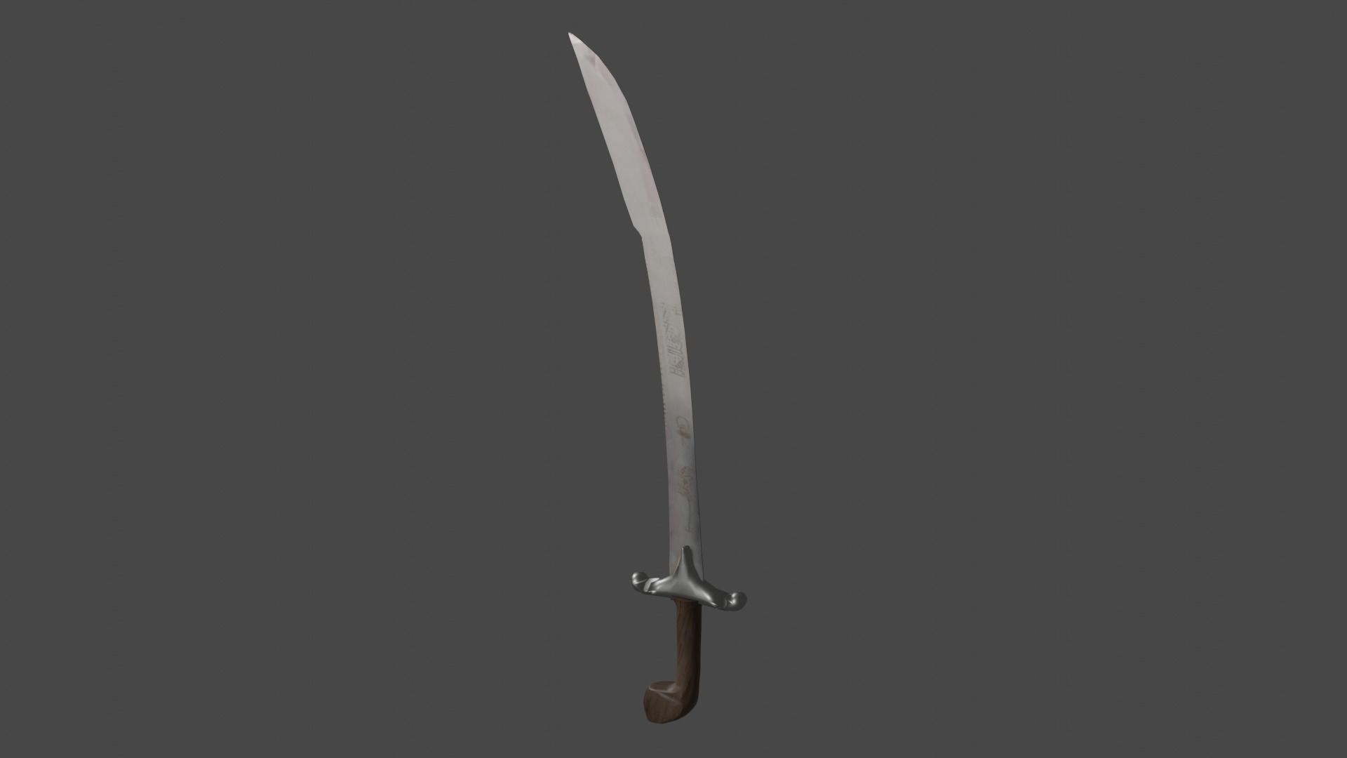 OTTOMAN EMPIRE SWORD free 3D model | CGTrader