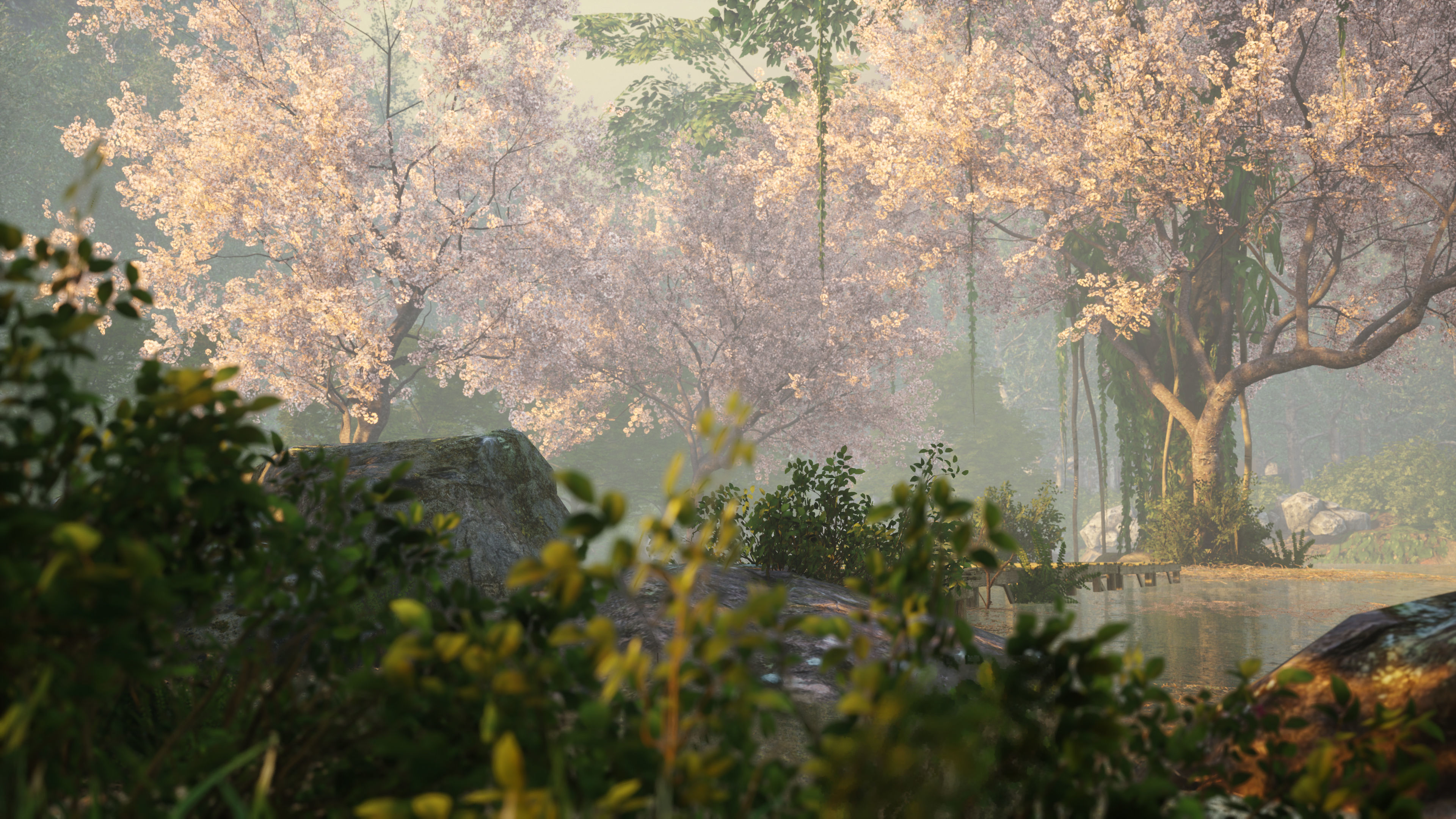 Village Lake - Unreal Engine 3D model | CGTrader