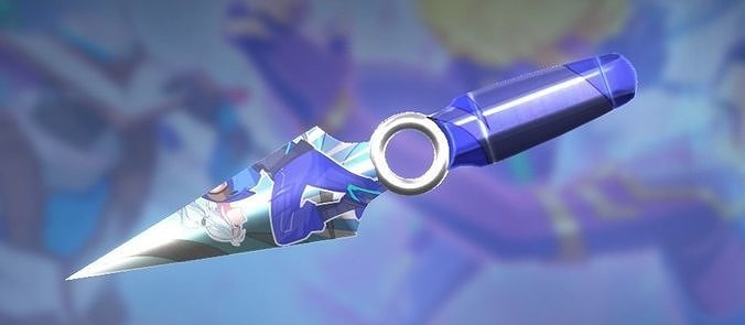 VALORANT JETT KNIFE 3D model | CGTrader