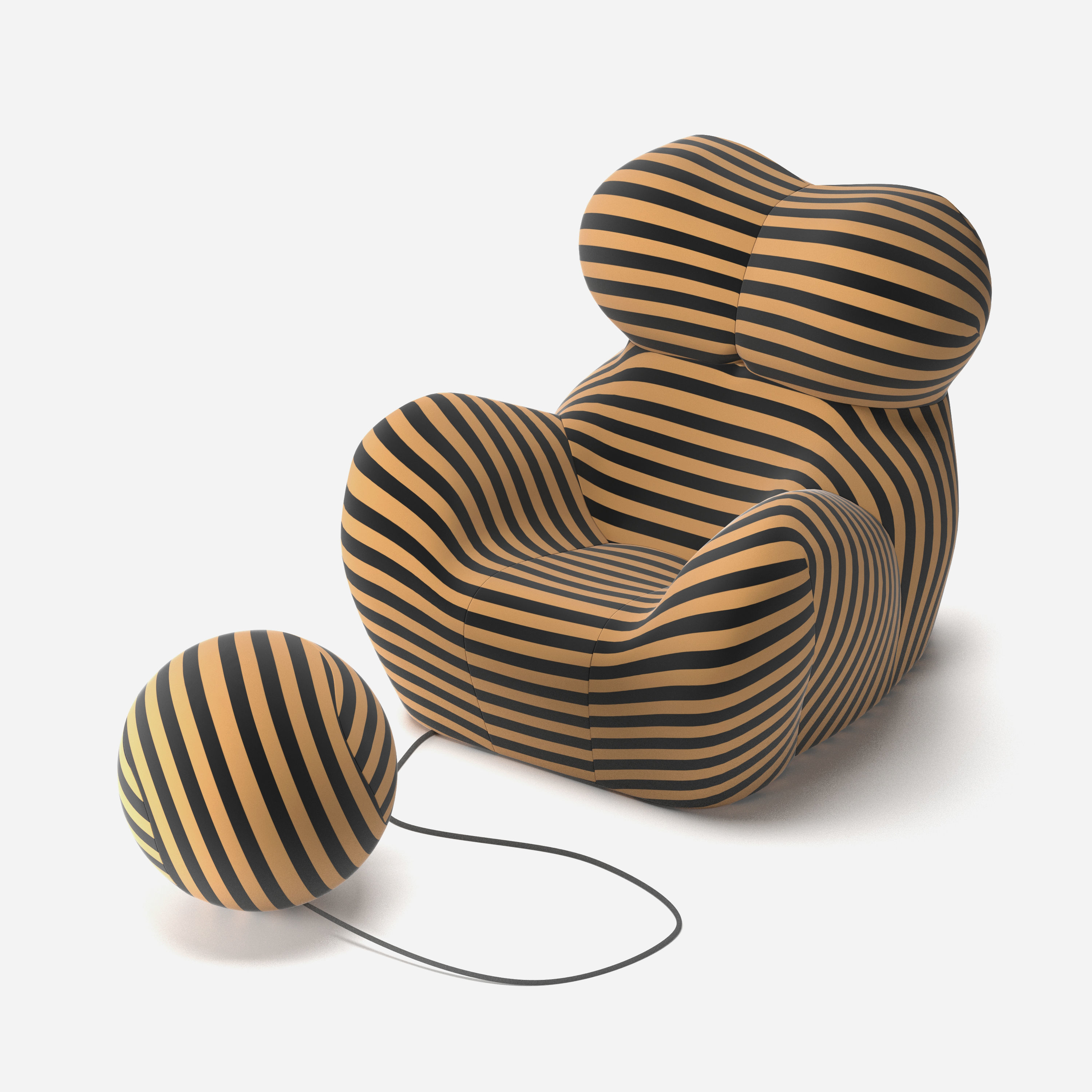 Armchair UP 50 by BeB Italia 3D model | CGTrader