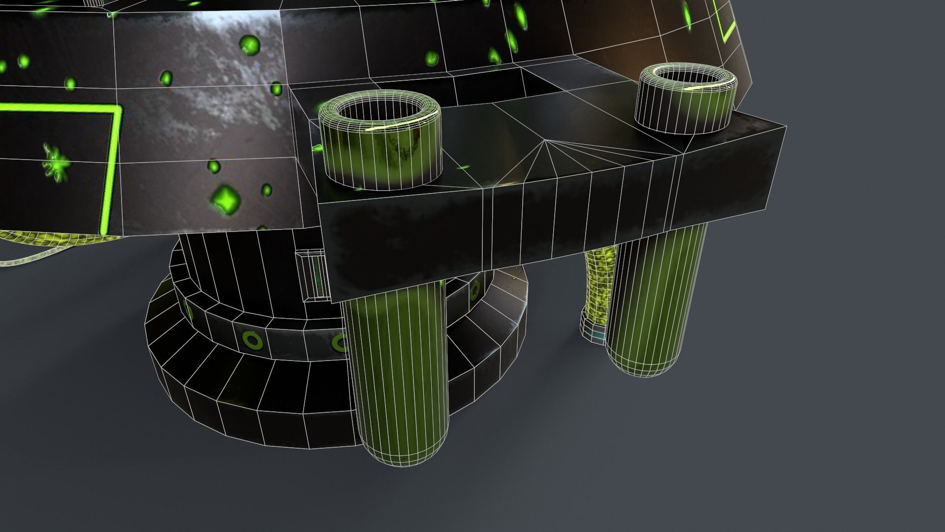 3D model Sci-Fi Production Machine VR / AR / low-poly | CGTrader