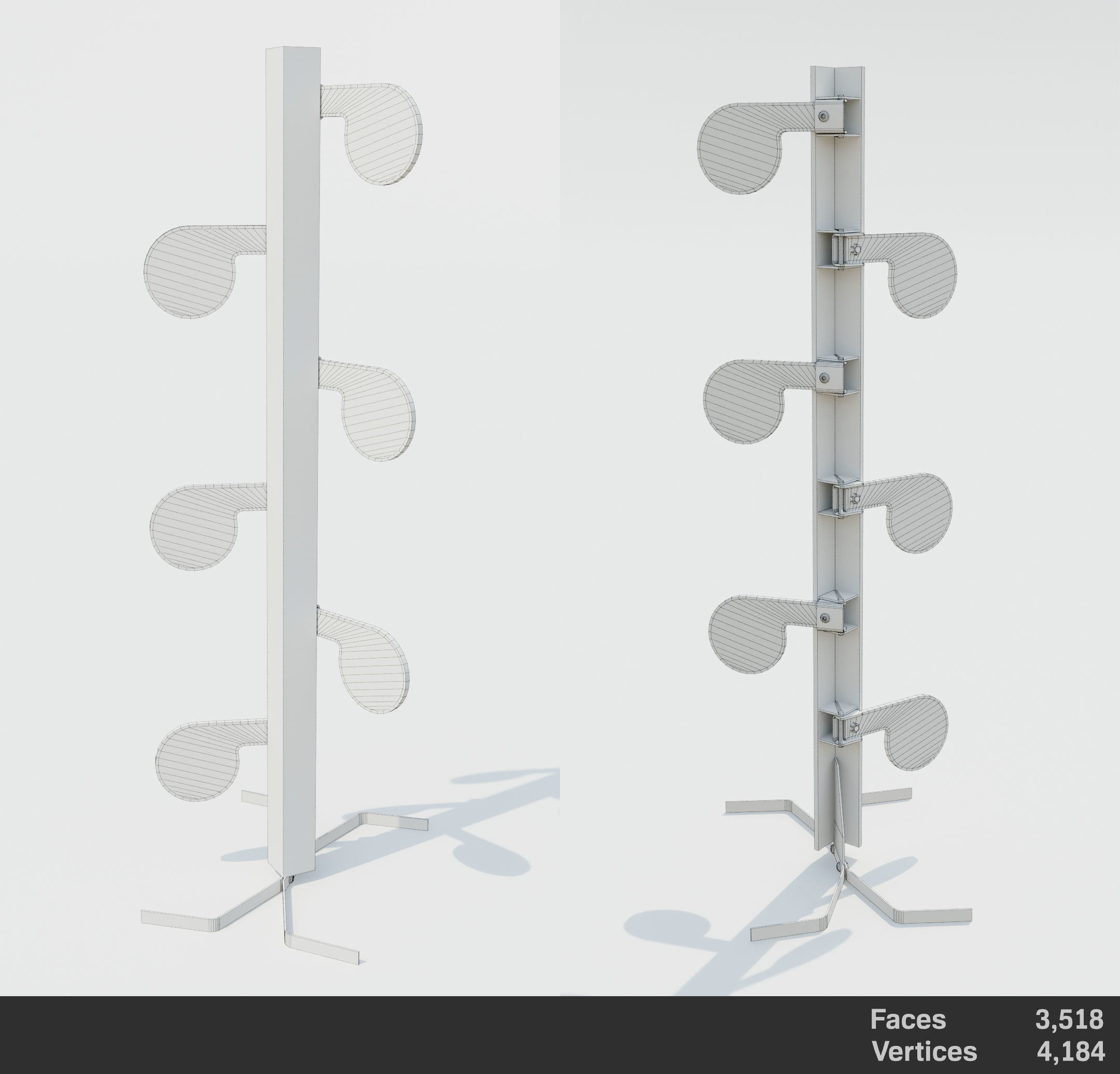 Shooting Target Set free VR / AR / low-poly 3D model | CGTrader