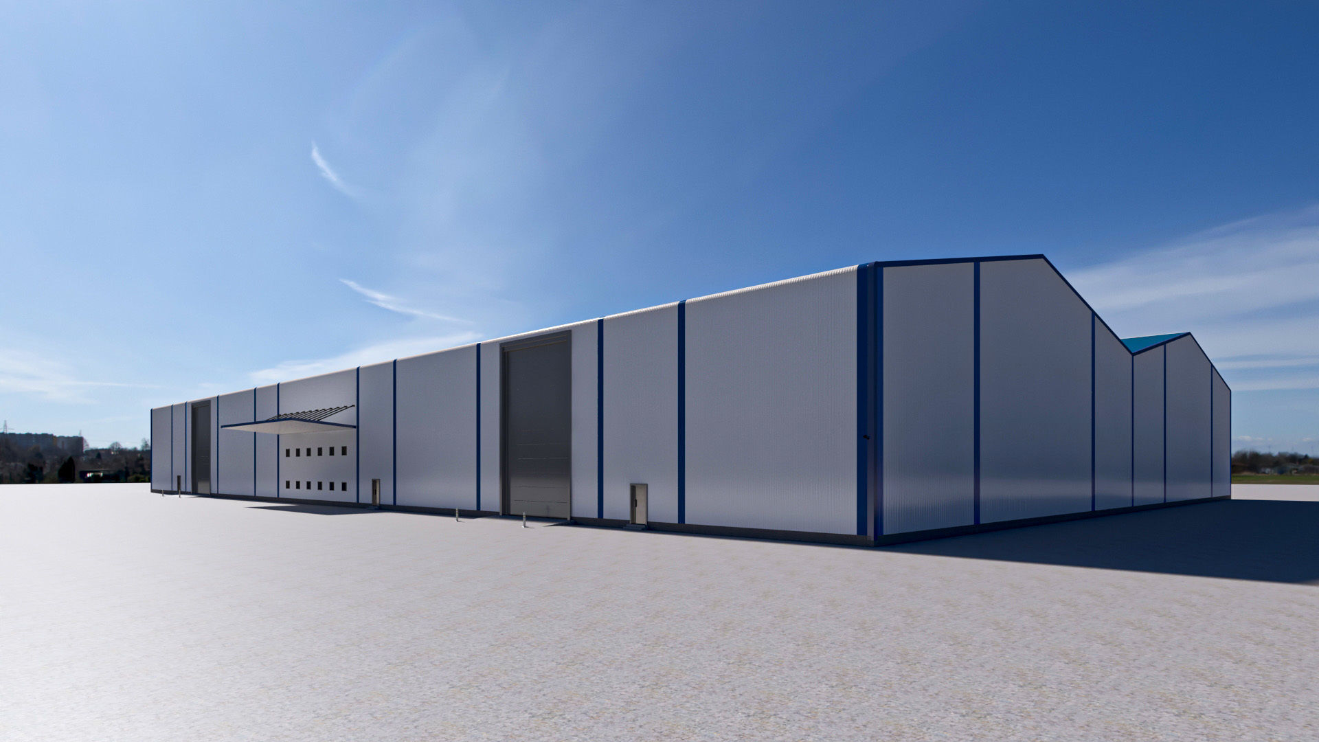 Warehouse 2 box with two rows of holes in it 3D model | CGTrader