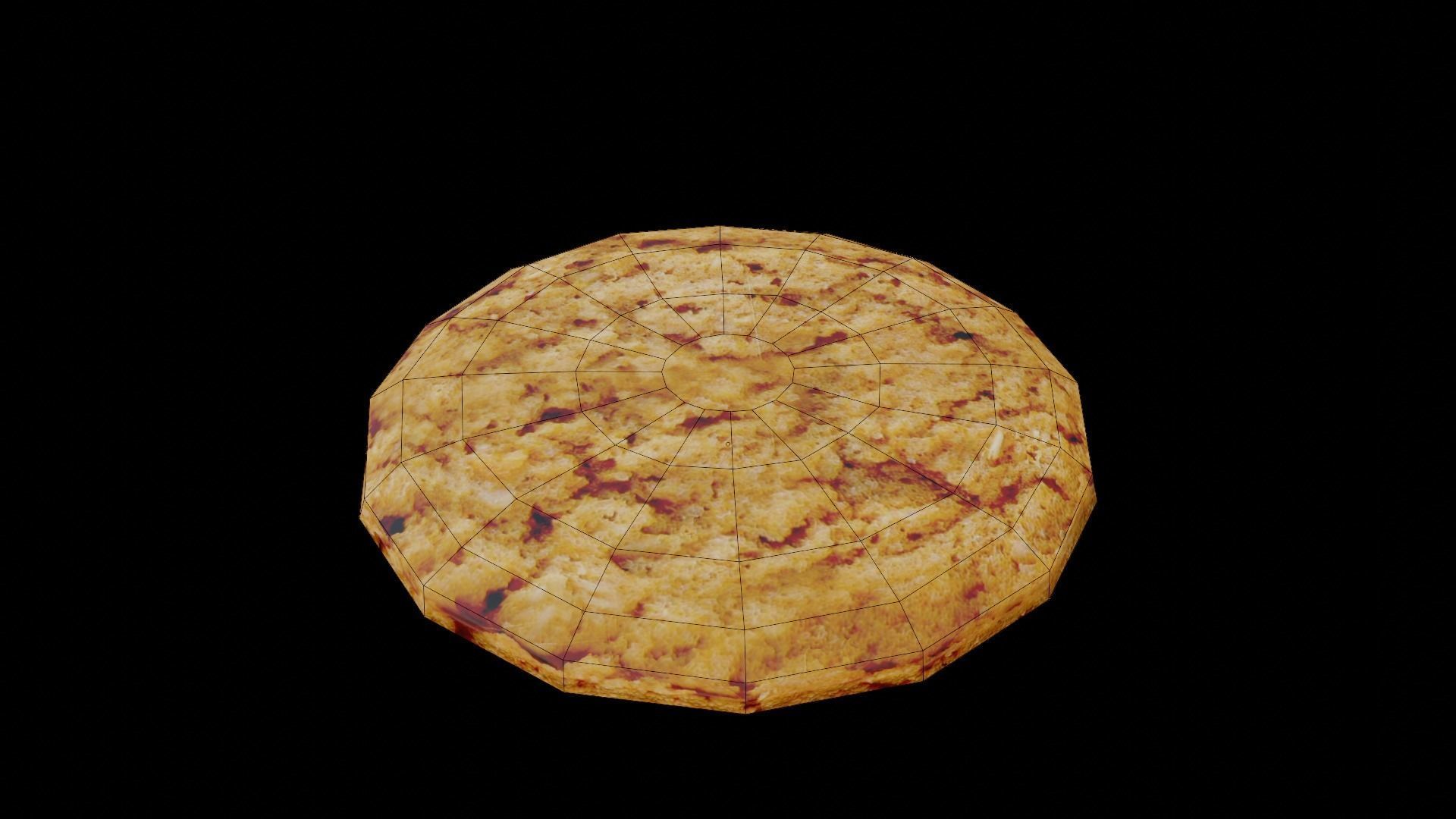 Low poly Cookies chocolate chip cookie free VR / AR / low-poly 3D model ...