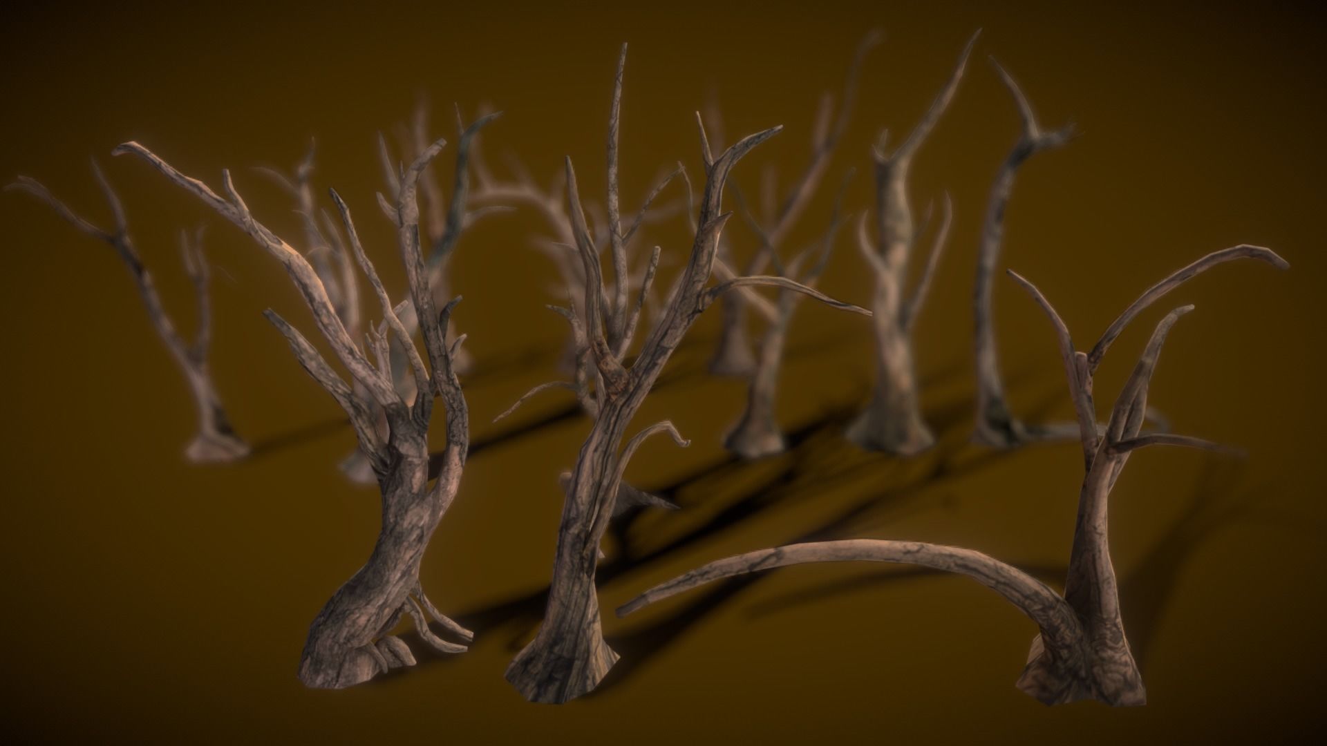 3D model Tree Died VR / AR / low-poly | CGTrader