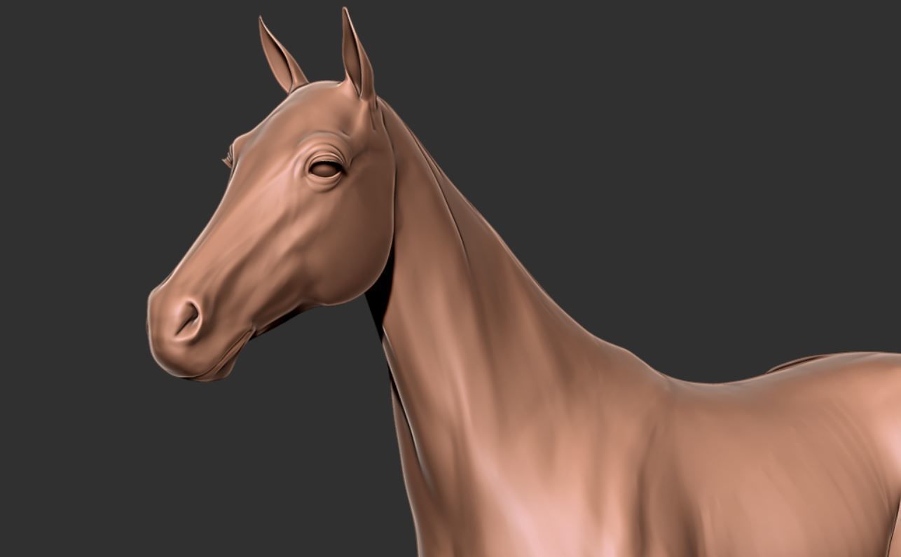Horse 003 3D model 3D printable | CGTrader