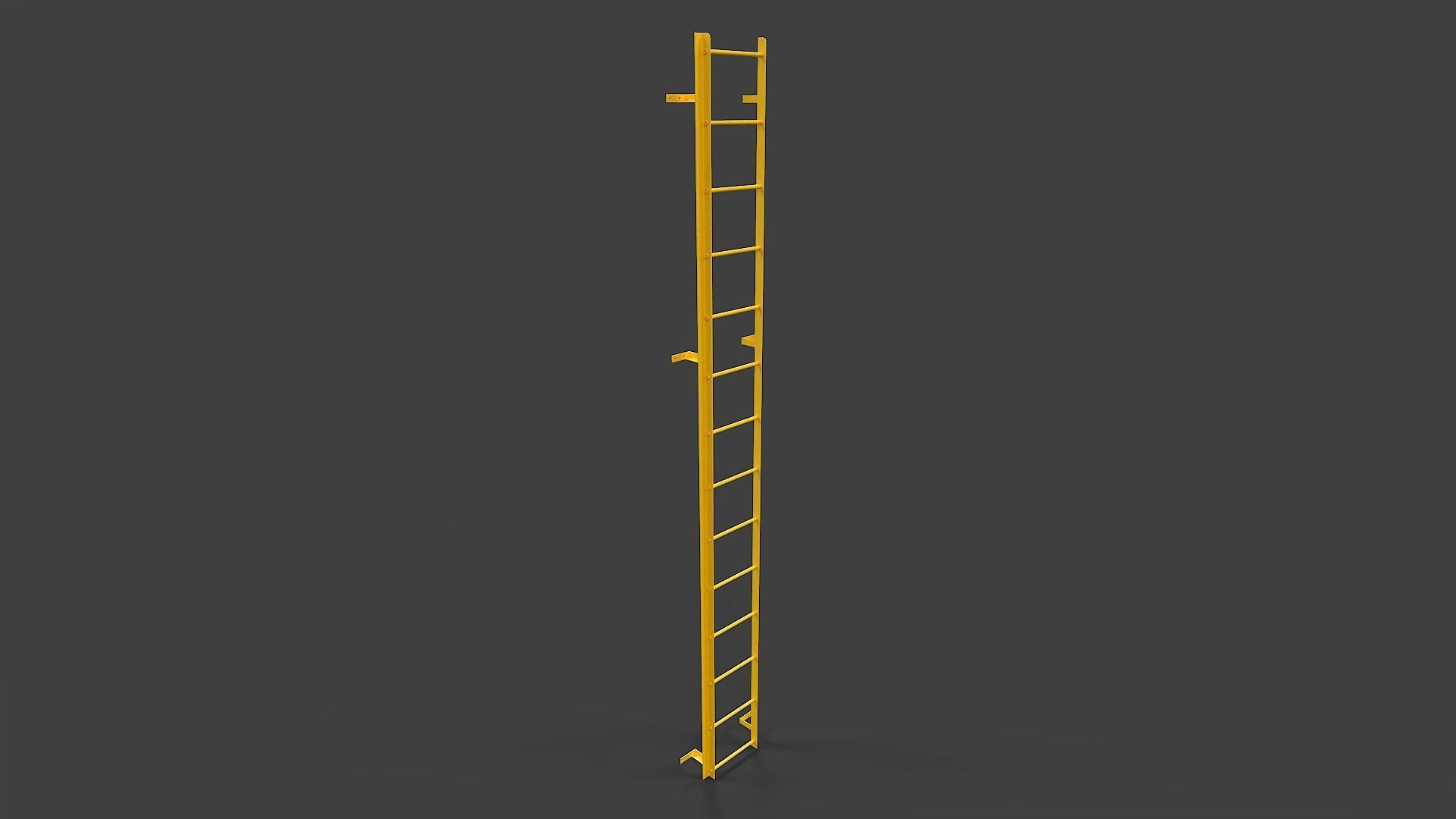 3D model Ladder V01 - Low Poly VR / AR / low-poly | CGTrader
