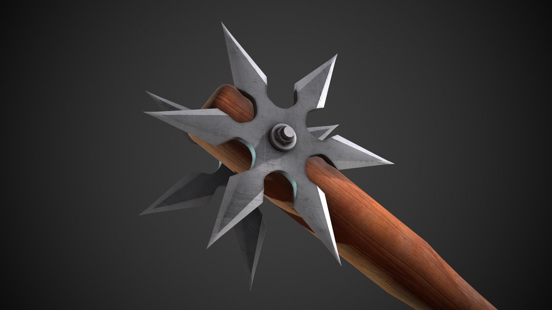 3D model Shuriken Baseball Bat VR / AR / low-poly | CGTrader