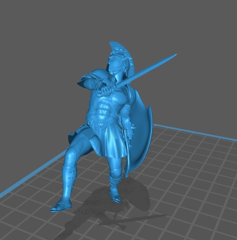 Spartan Slash 3D model 3D printable | CGTrader