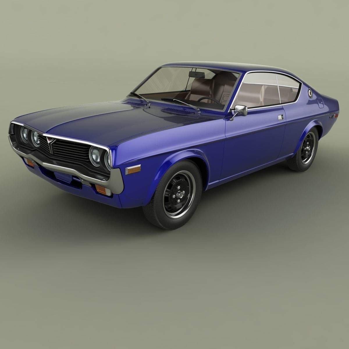 Mazda RX4 Coupe 3D model | CGTrader
