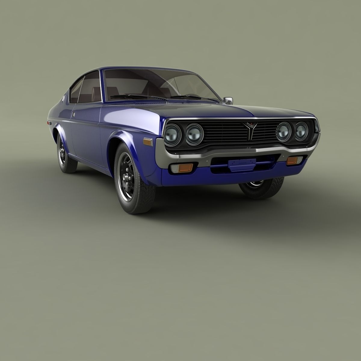 Mazda RX4 Coupe 3D model | CGTrader
