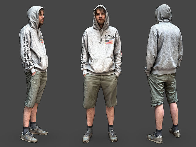 Stylized Man Character 3D model | CGTrader