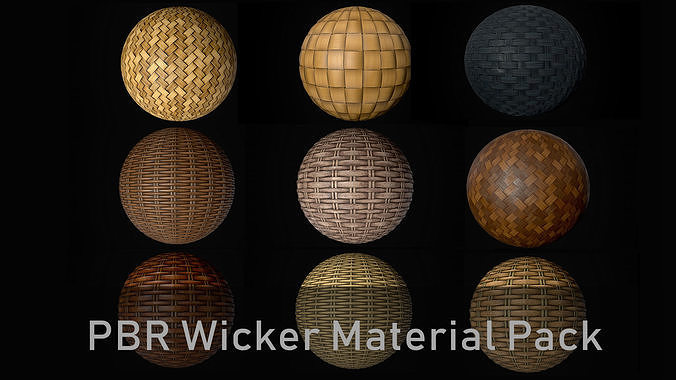 9 PBR Seamless Wicker Texture | CGTrader