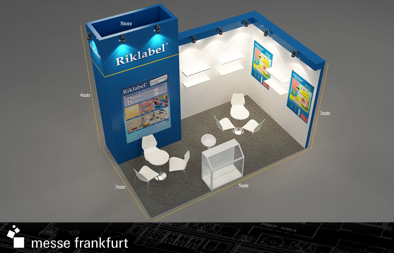 exhibit free 3D model | CGTrader