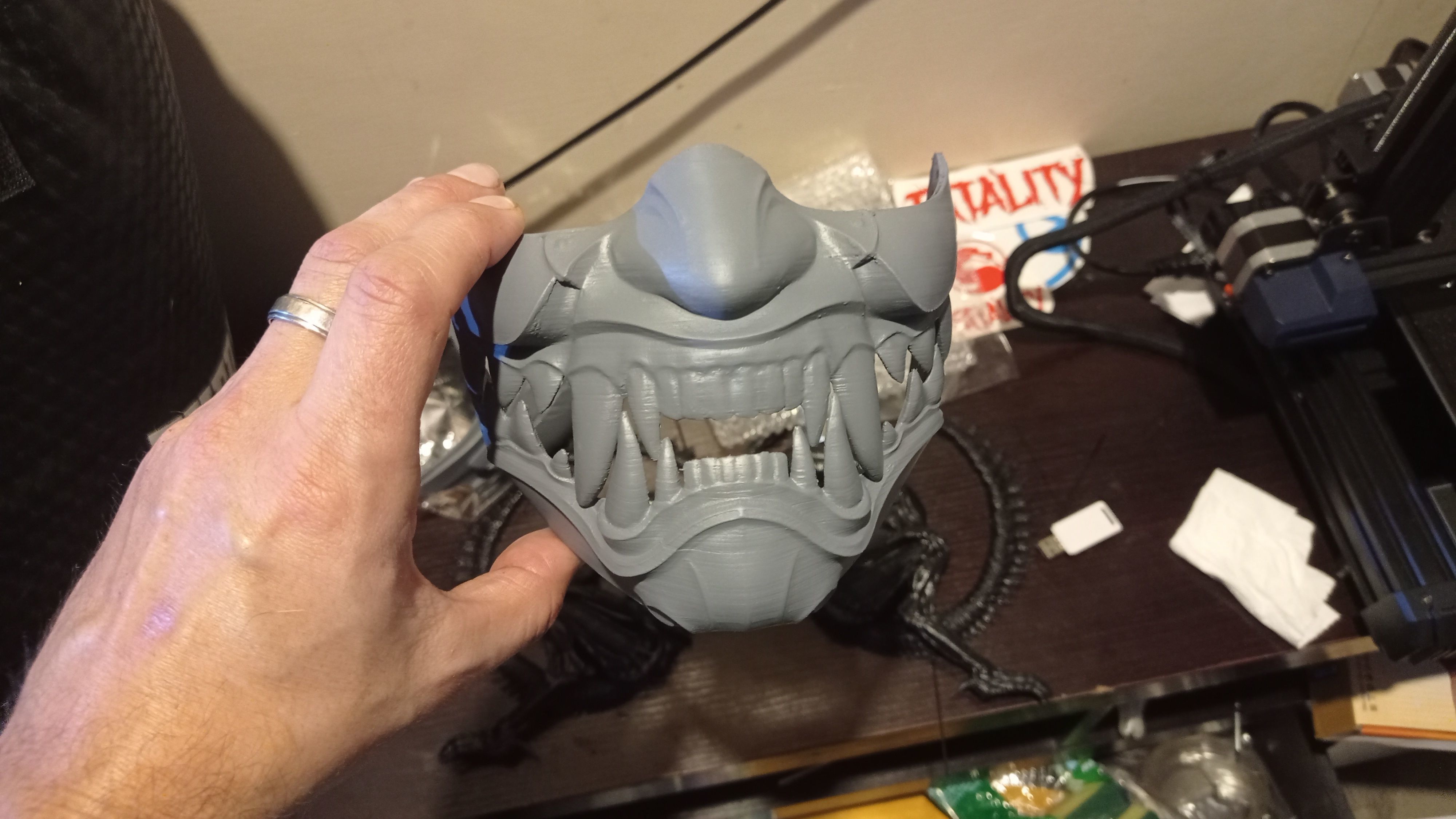 Kitana mask from Mortal Kombat 11 - Regal Daugther of Edenia 3D model ...