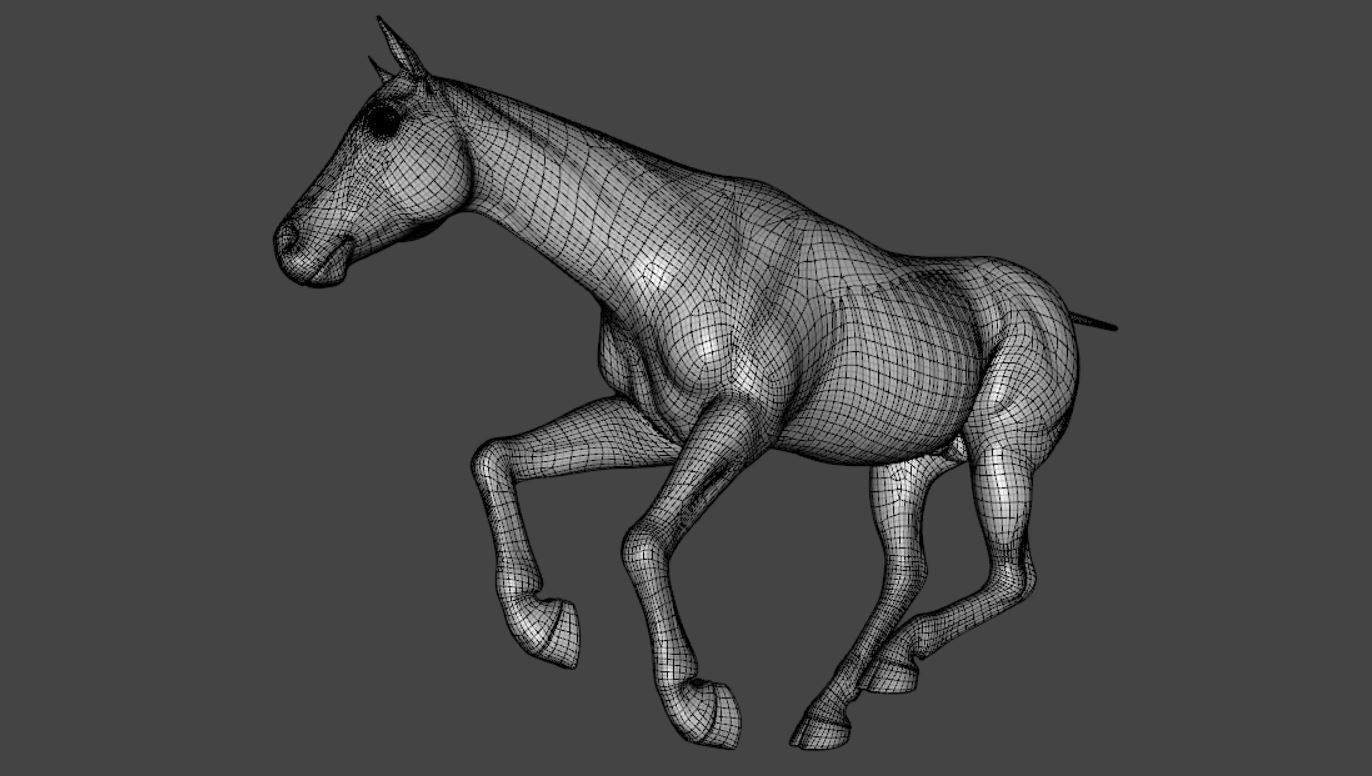 Horse 007 3D model 3D printable | CGTrader