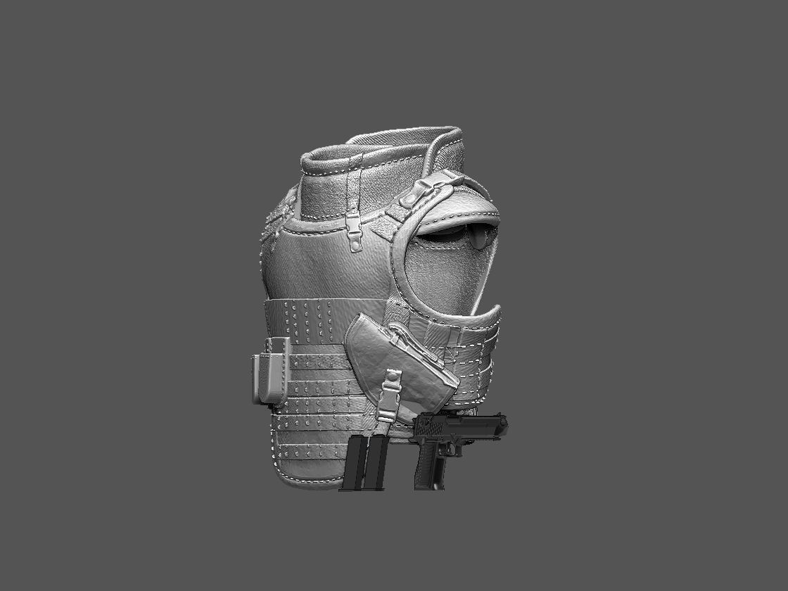Tactic vest 3D model 3D printable | CGTrader