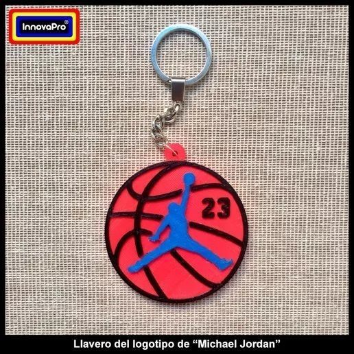 Michael Jordan Keychain free 3D model 3D printable | CGTrader