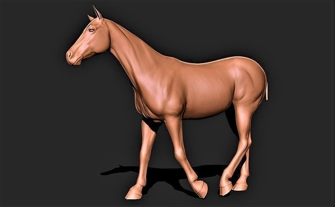 Horse 013 3D model 3D printable | CGTrader