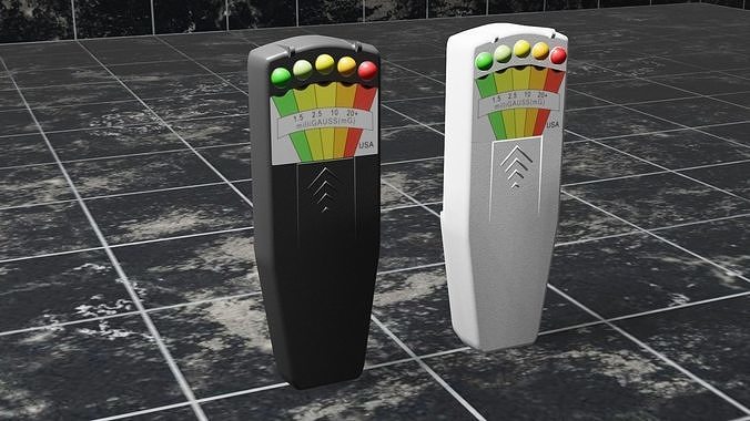 3D model Electromagnetic Field EMF Detectors VR / AR / low-poly | CGTrader