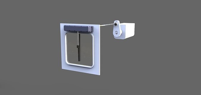 Linear wipers 3D model 3D printable | CGTrader