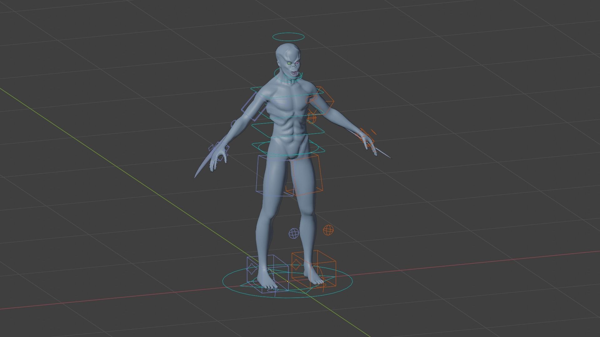 3D model Alien Assassin VR / AR / low-poly rigged animated | CGTrader