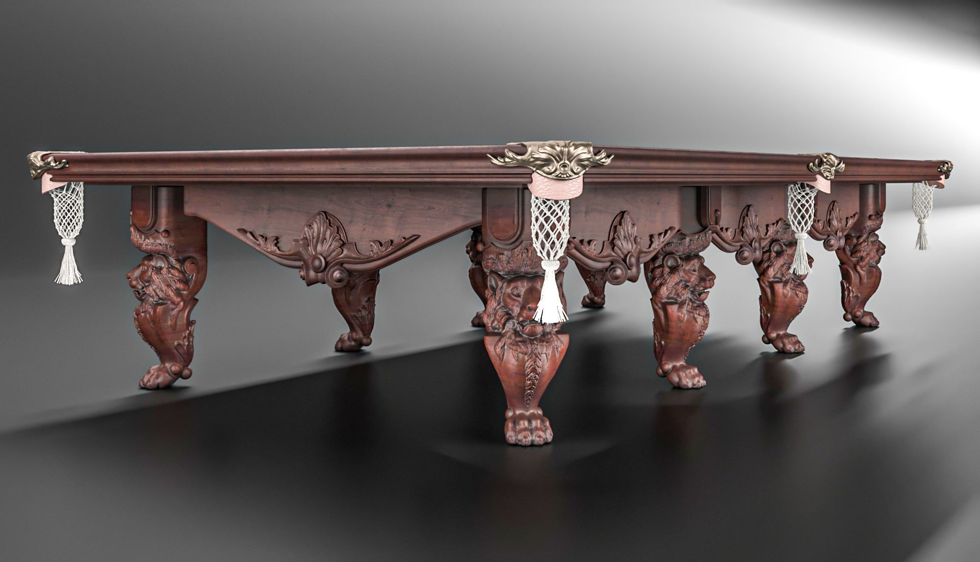 Billiards pool table 3D model | CGTrader