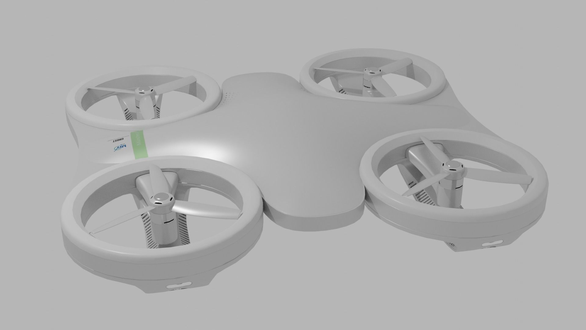 Ghost Drone 3D model | CGTrader