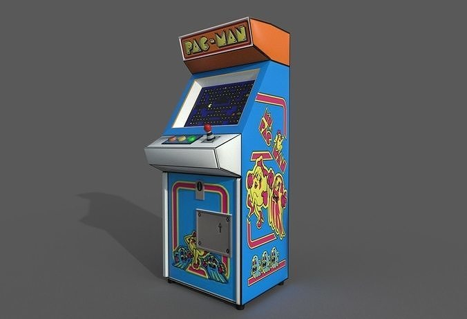 3D model Arcade machine VR / AR / low-poly | CGTrader