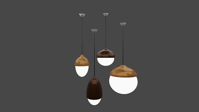 hanging light 3D model | CGTrader