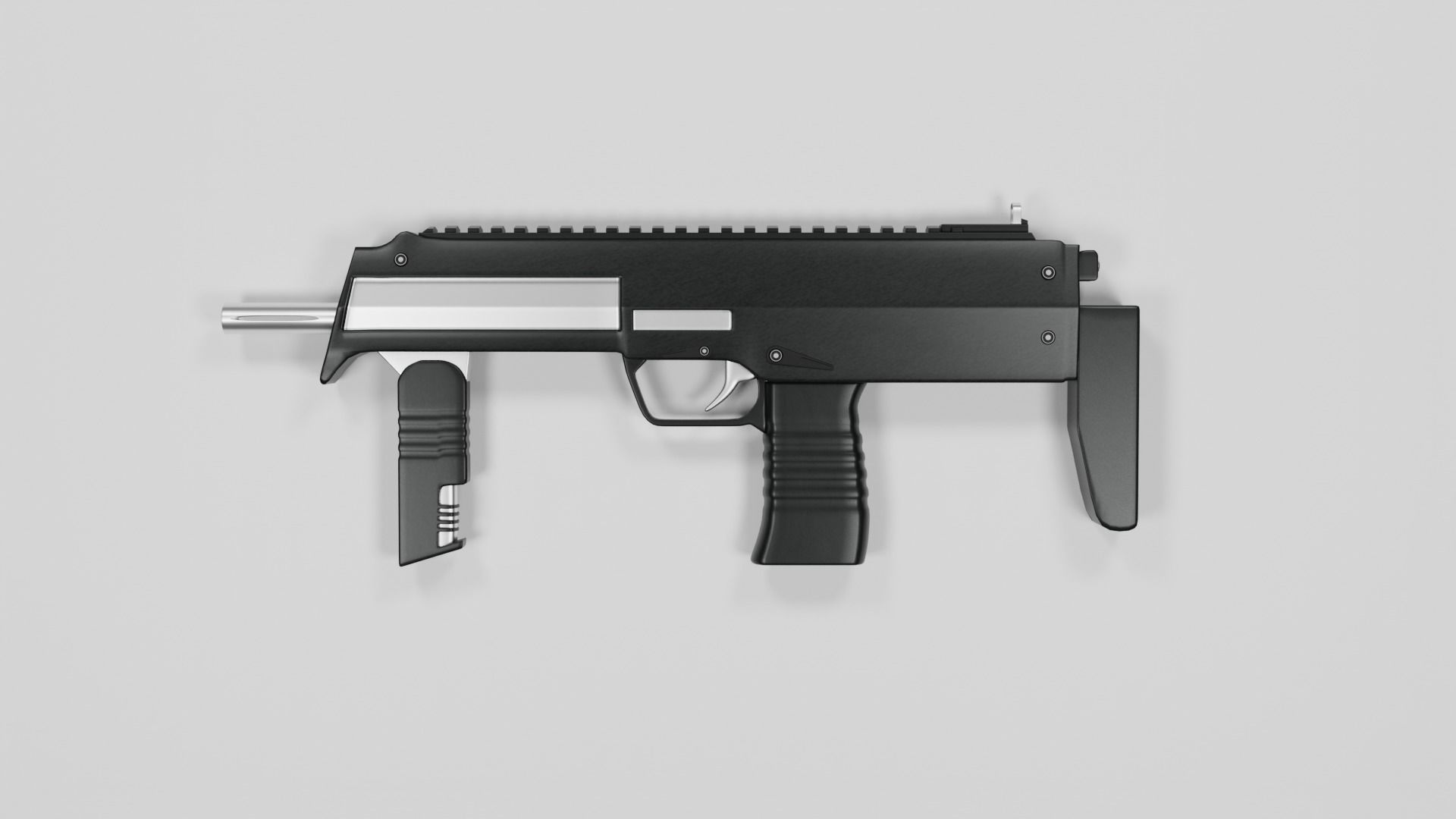 Submachine gun Model free 3D model | CGTrader