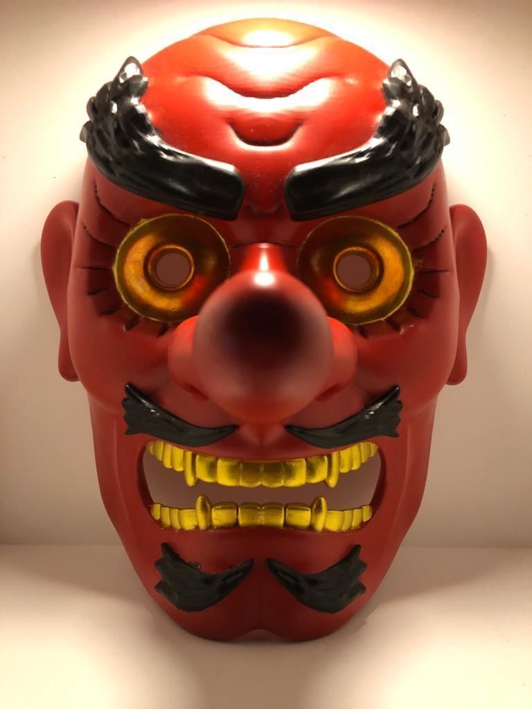 Japan Tengu Mask 3D model 3D printable | CGTrader