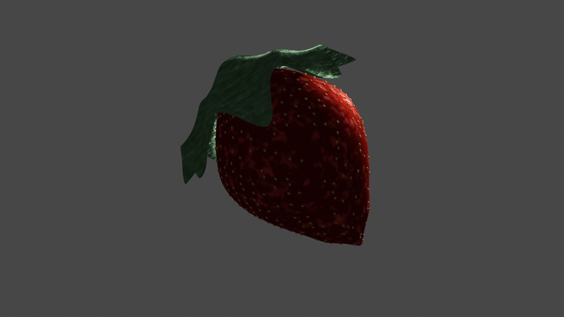 Strawberry 3D model | CGTrader