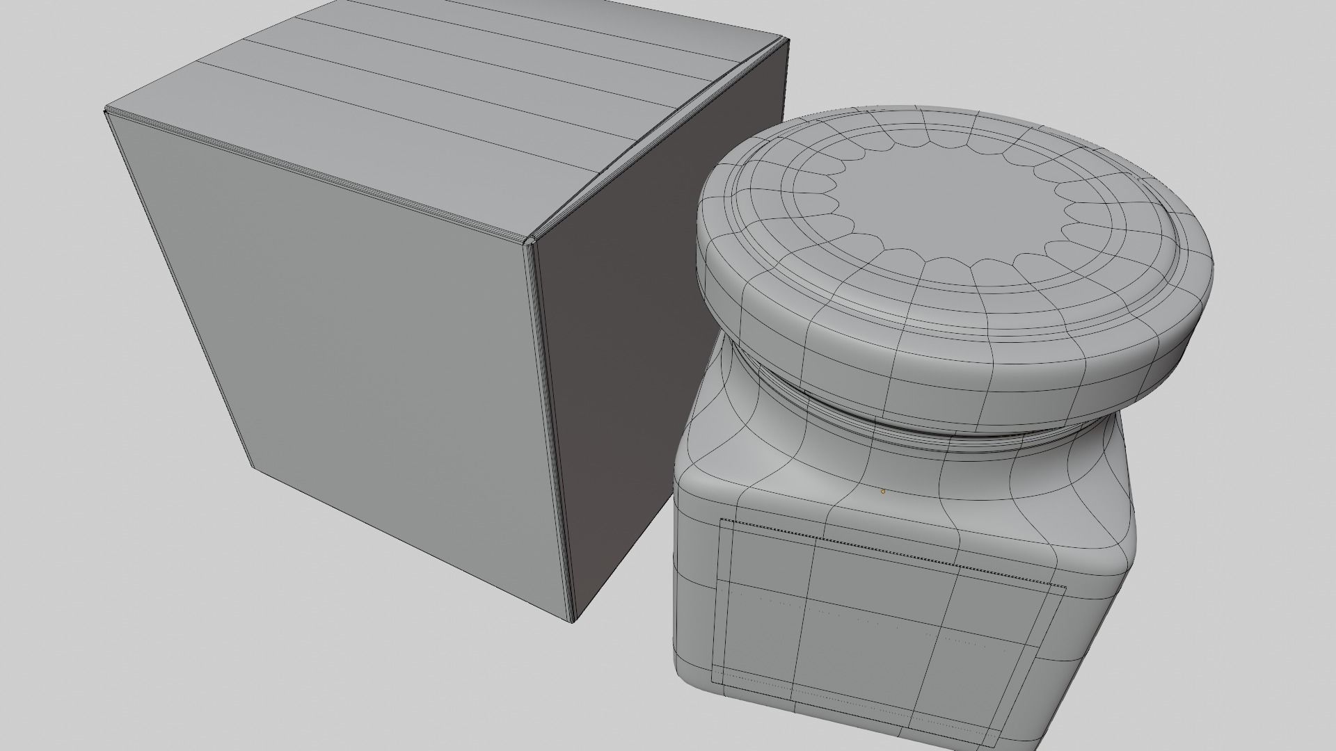 3D model Jar packaging VR / AR / low-poly | CGTrader