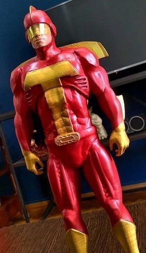 3D model turboman Arnold Schwarzenegger VR / AR / low-poly | CGTrader