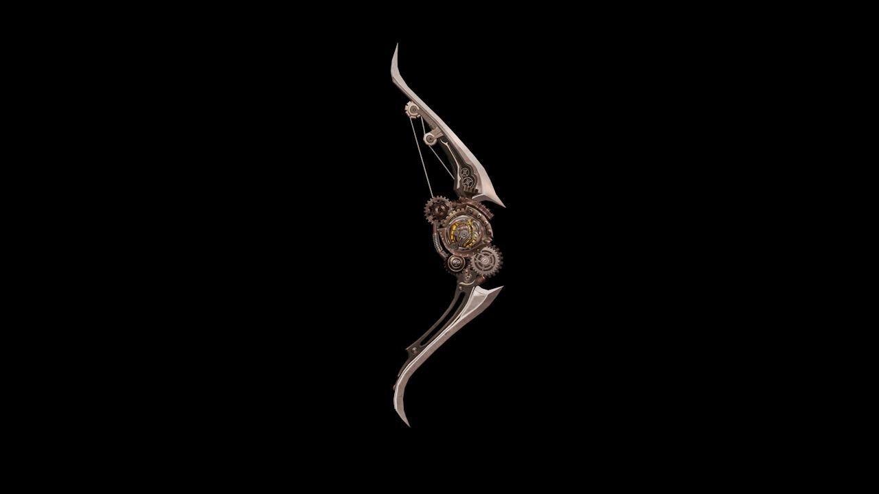 Steampunk Bow 3D model | CGTrader