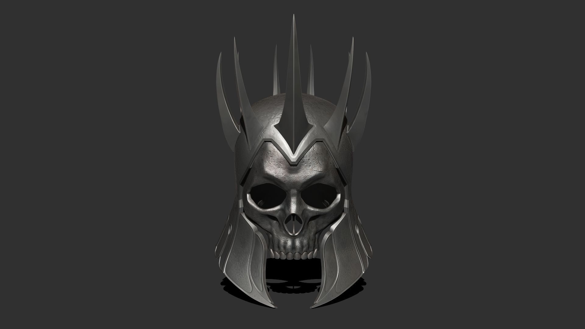 Helmet concept from Witcher 3 3D model | CGTrader