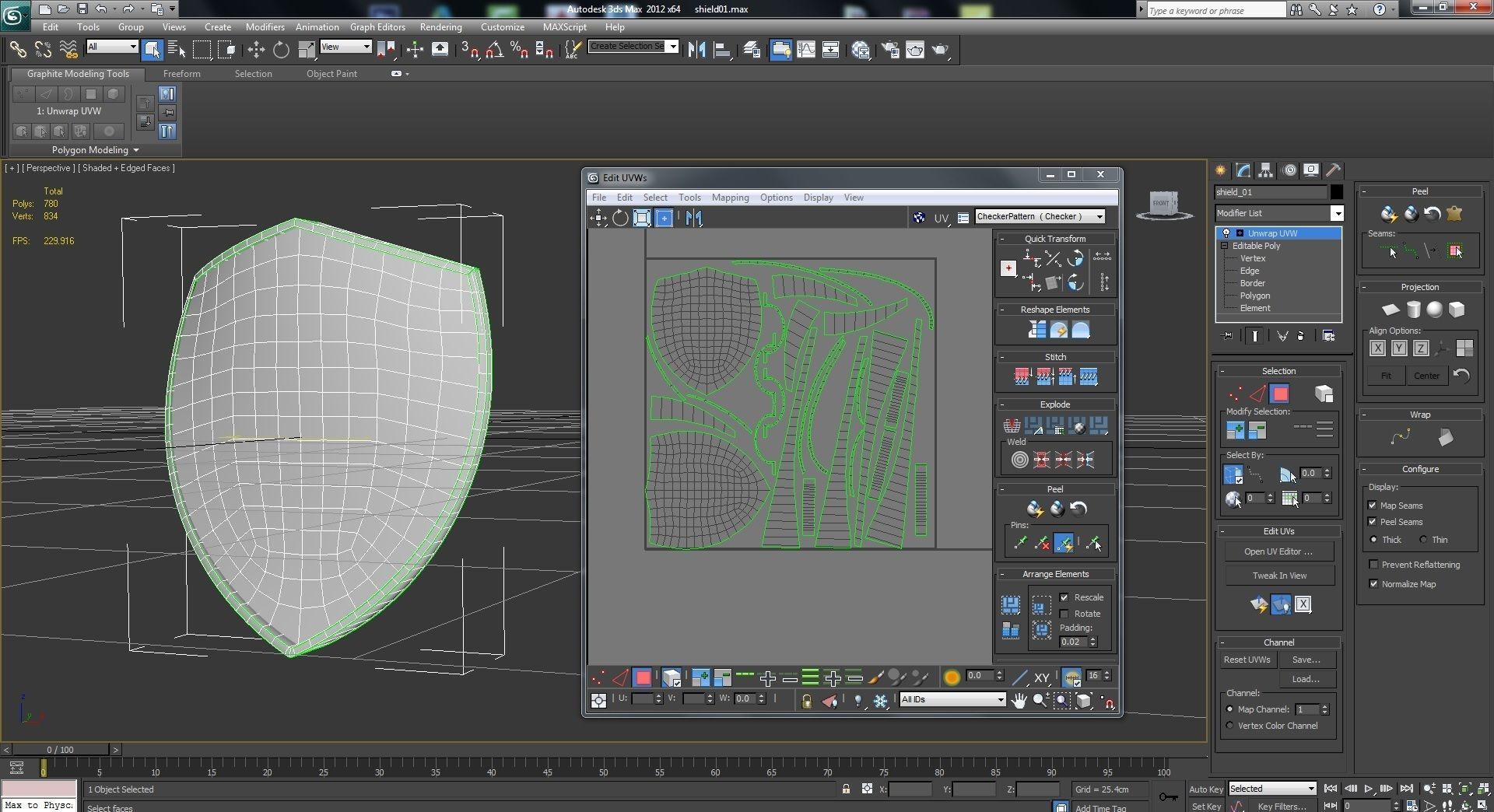 Shield 01 free VR / AR / low-poly 3D model | CGTrader