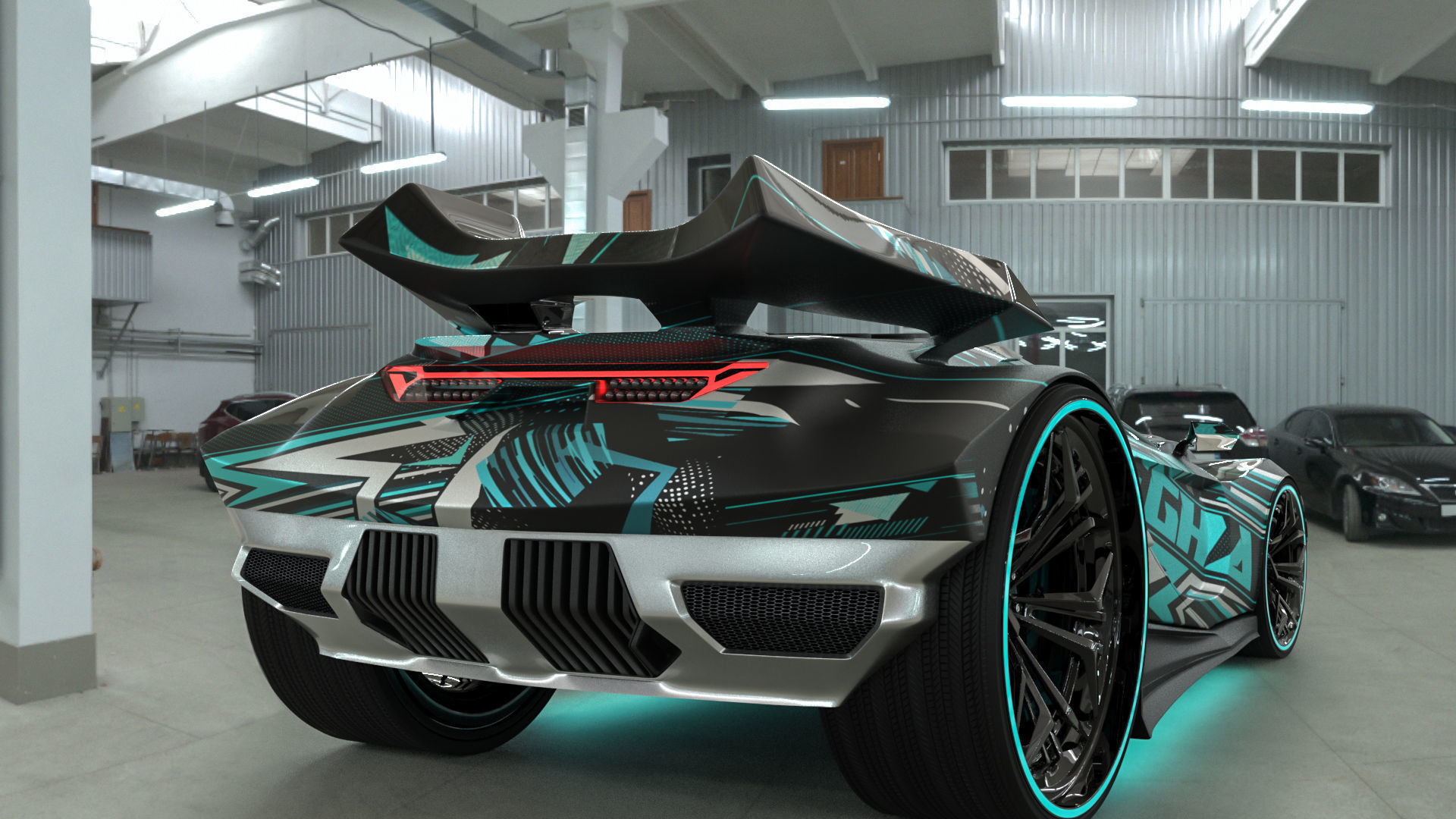 HotWheel Car Chicane in detail Real Life Model 3D model | CGTrader