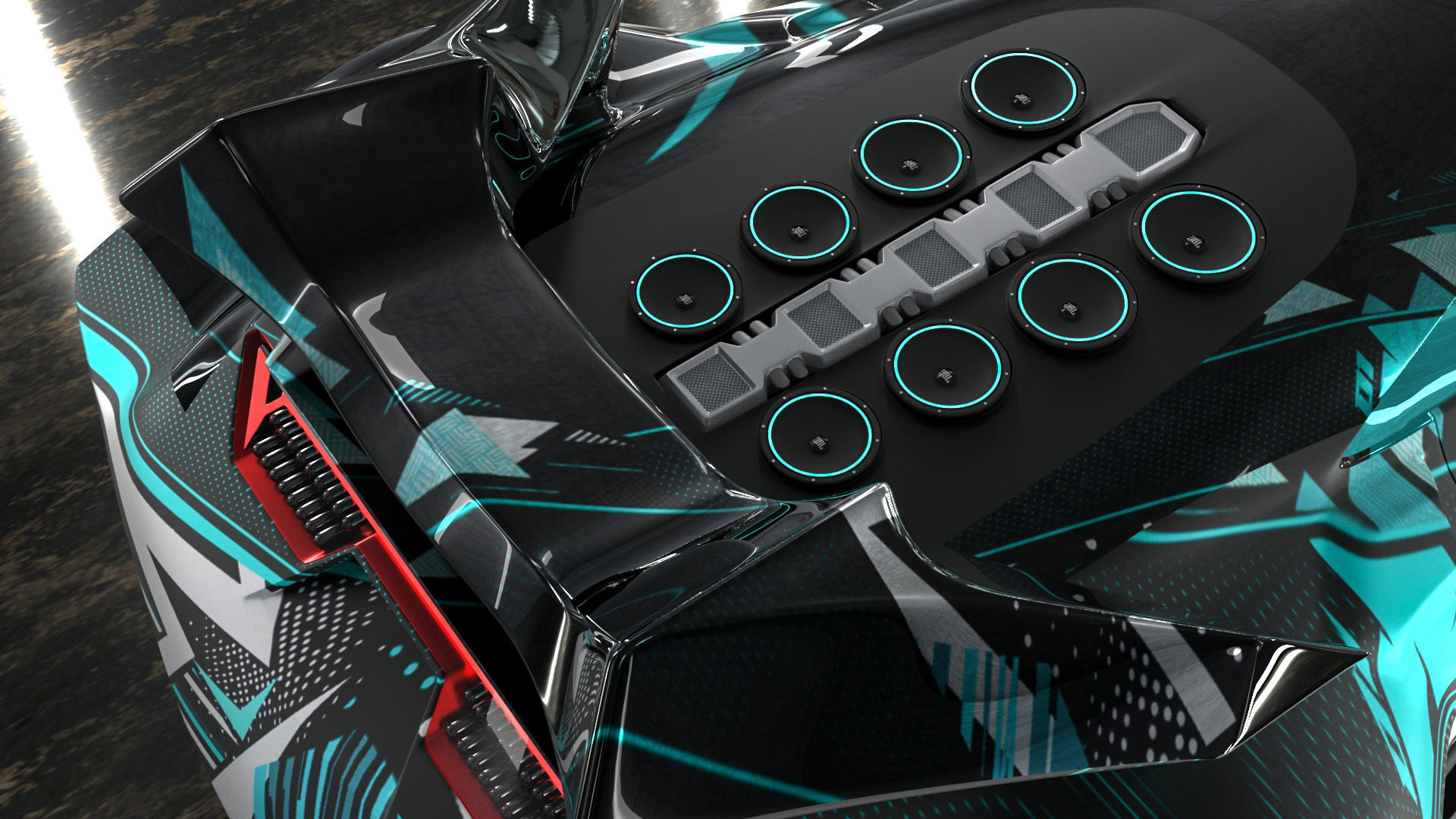 HotWheel Car Chicane in detail Real Life Model 3D model | CGTrader