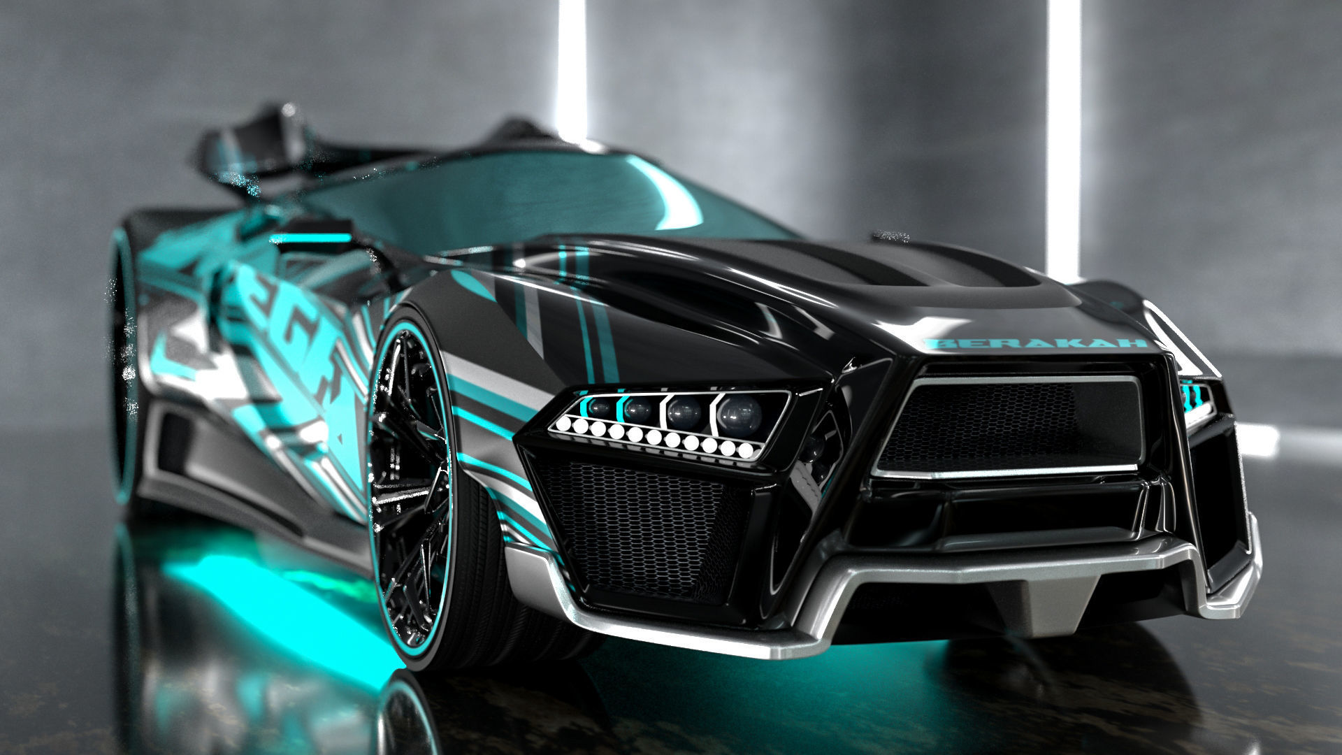 HotWheel Car Chicane in detail Real Life Model 3D model | CGTrader