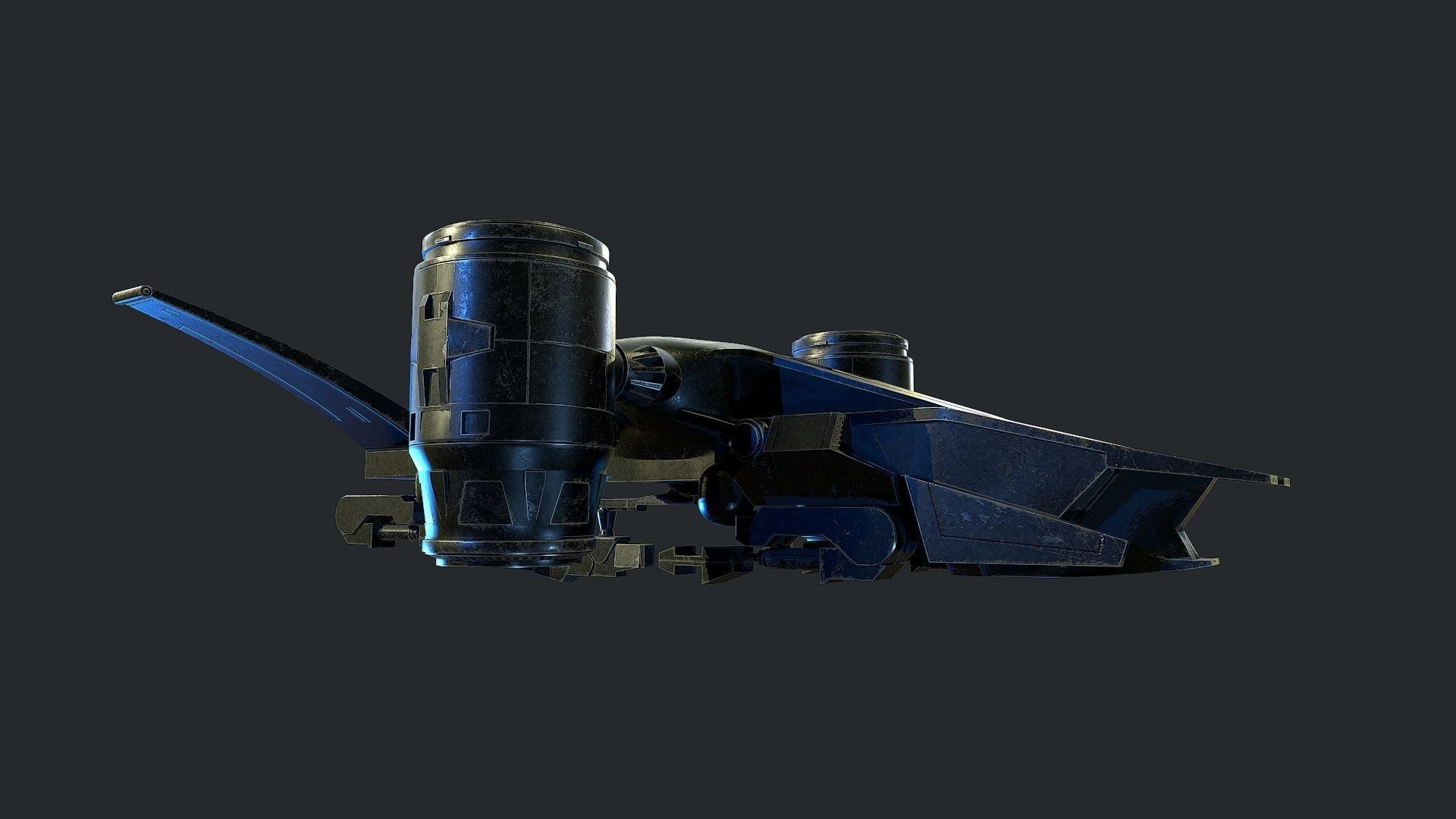 Hunter-Killer Terminator 3D model | CGTrader