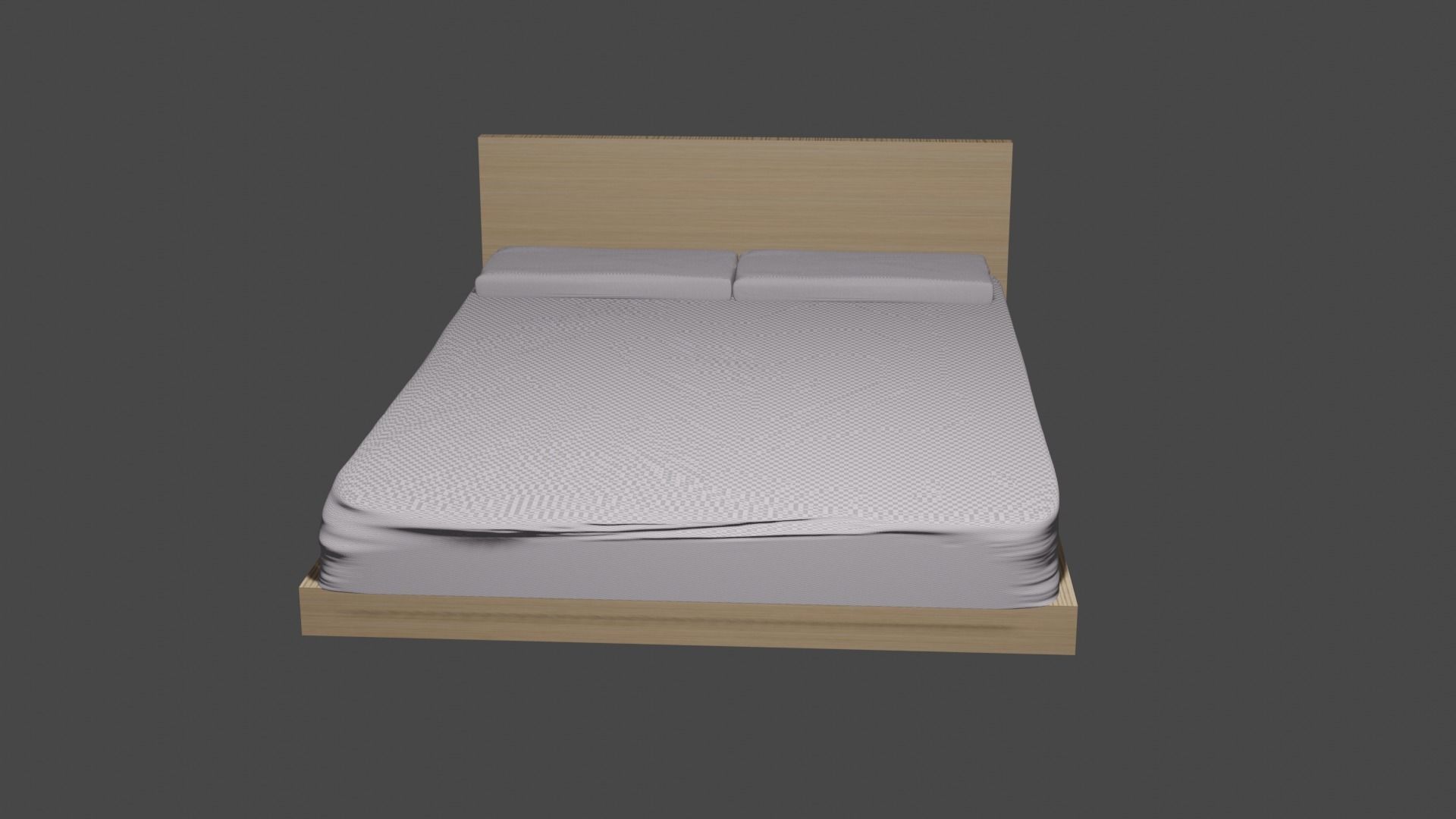 Bed Blender 3D model | CGTrader