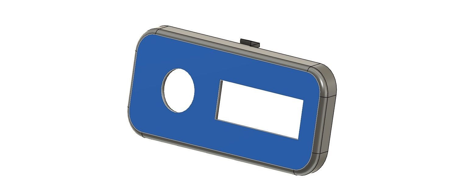 Freelander 1 dash clock trim 3D printable model | CGTrader