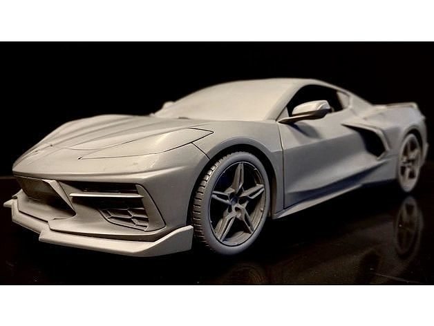 Chevrolet Corvette 2020 3D model 3D printable | CGTrader