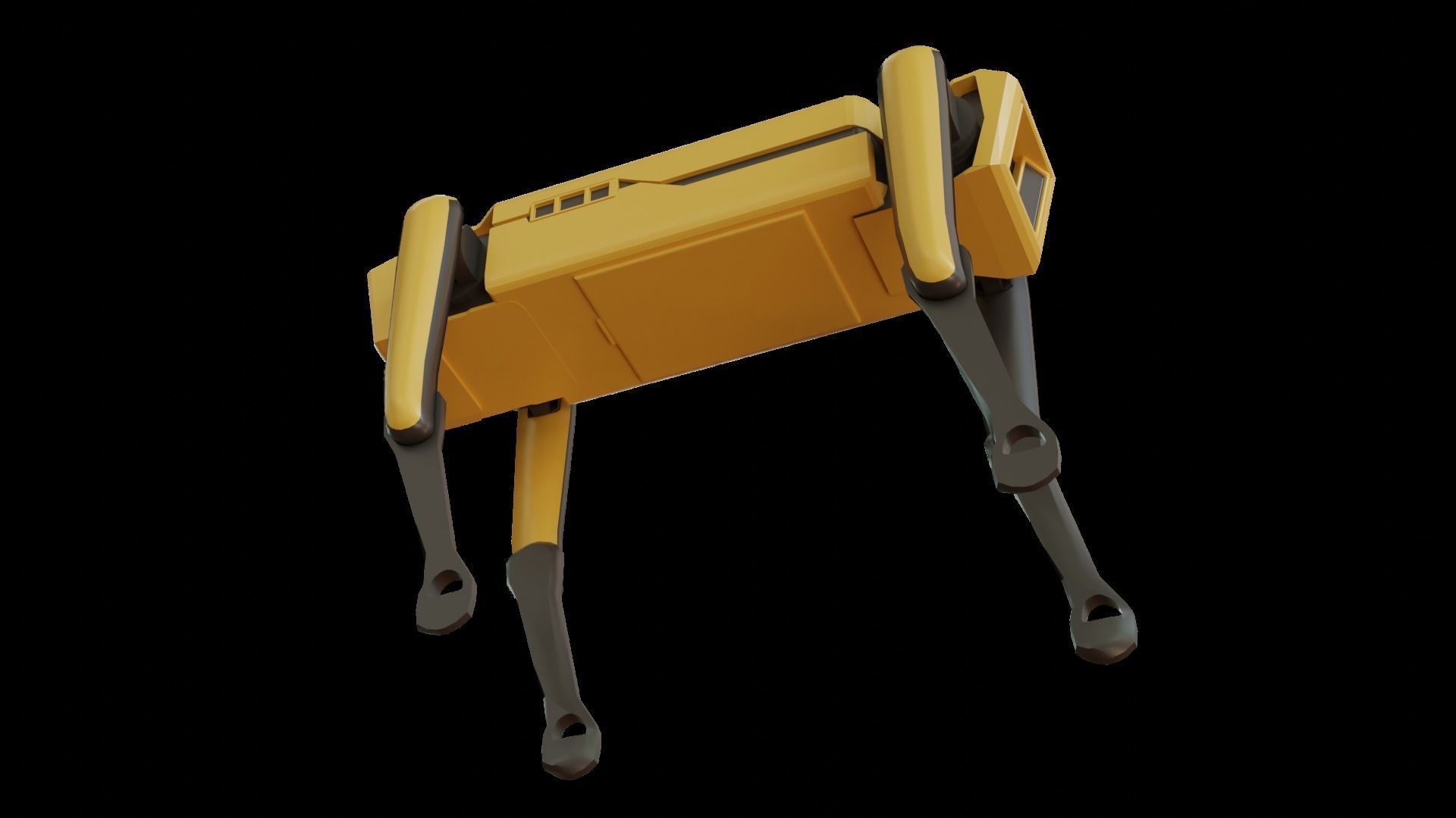 Spot Robot Dog free 3D model | CGTrader