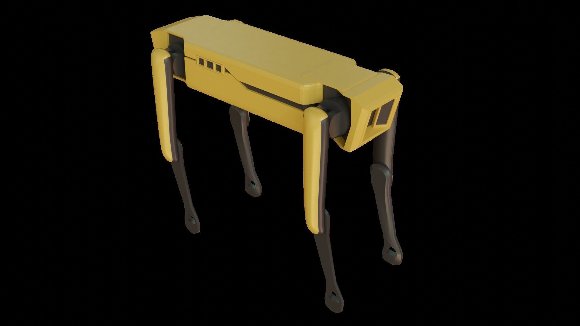 Spot Robot Dog free 3D model | CGTrader