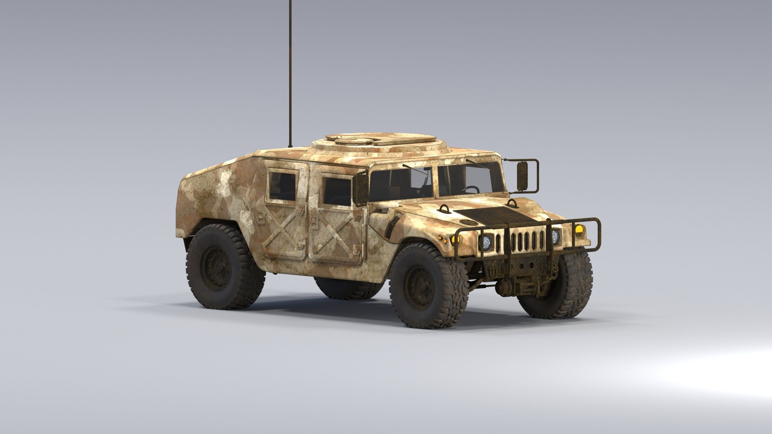 Hummer 3D model | CGTrader