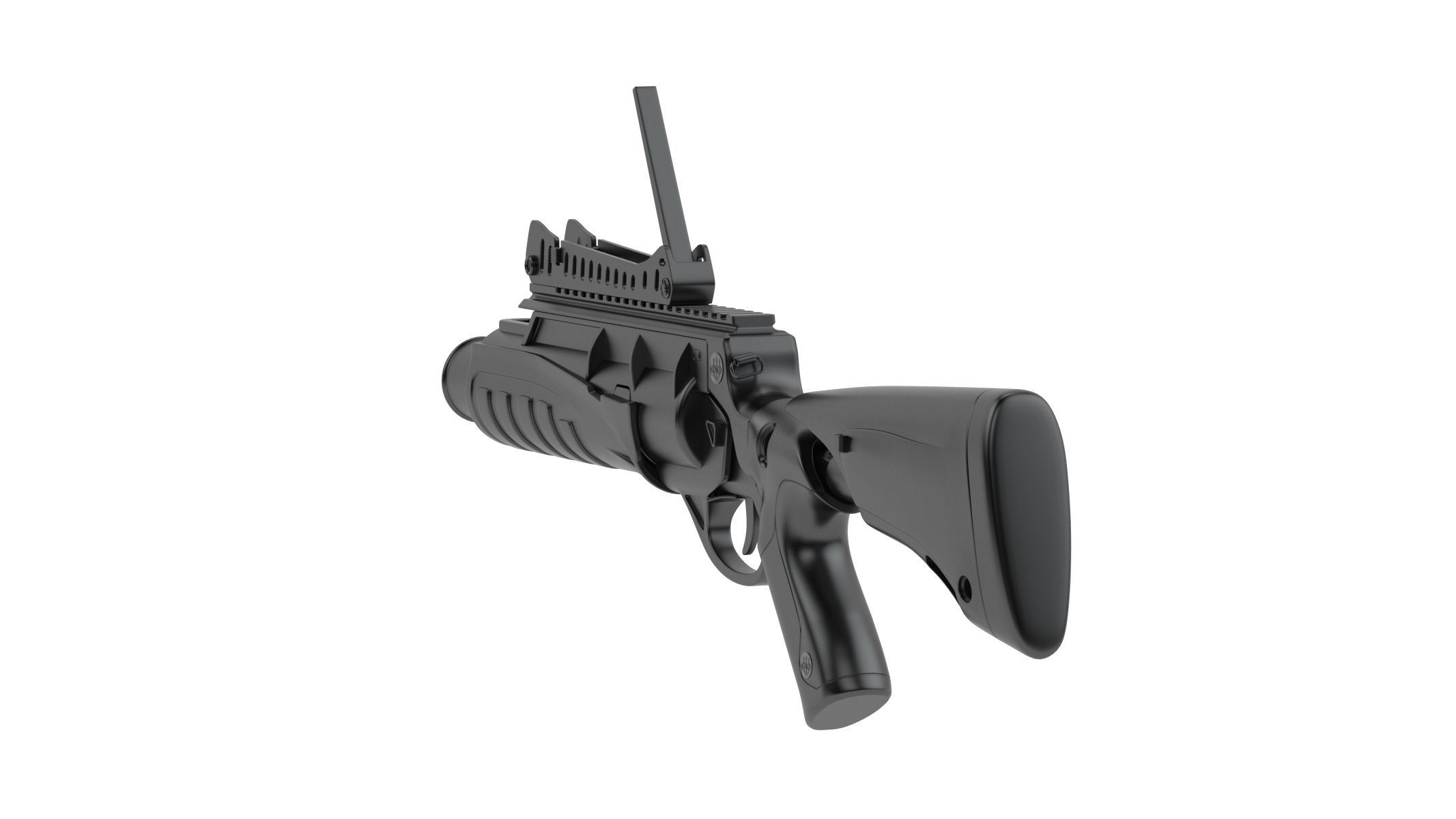 Beretta GLX 160 Grenade Launcher 3D model | CGTrader