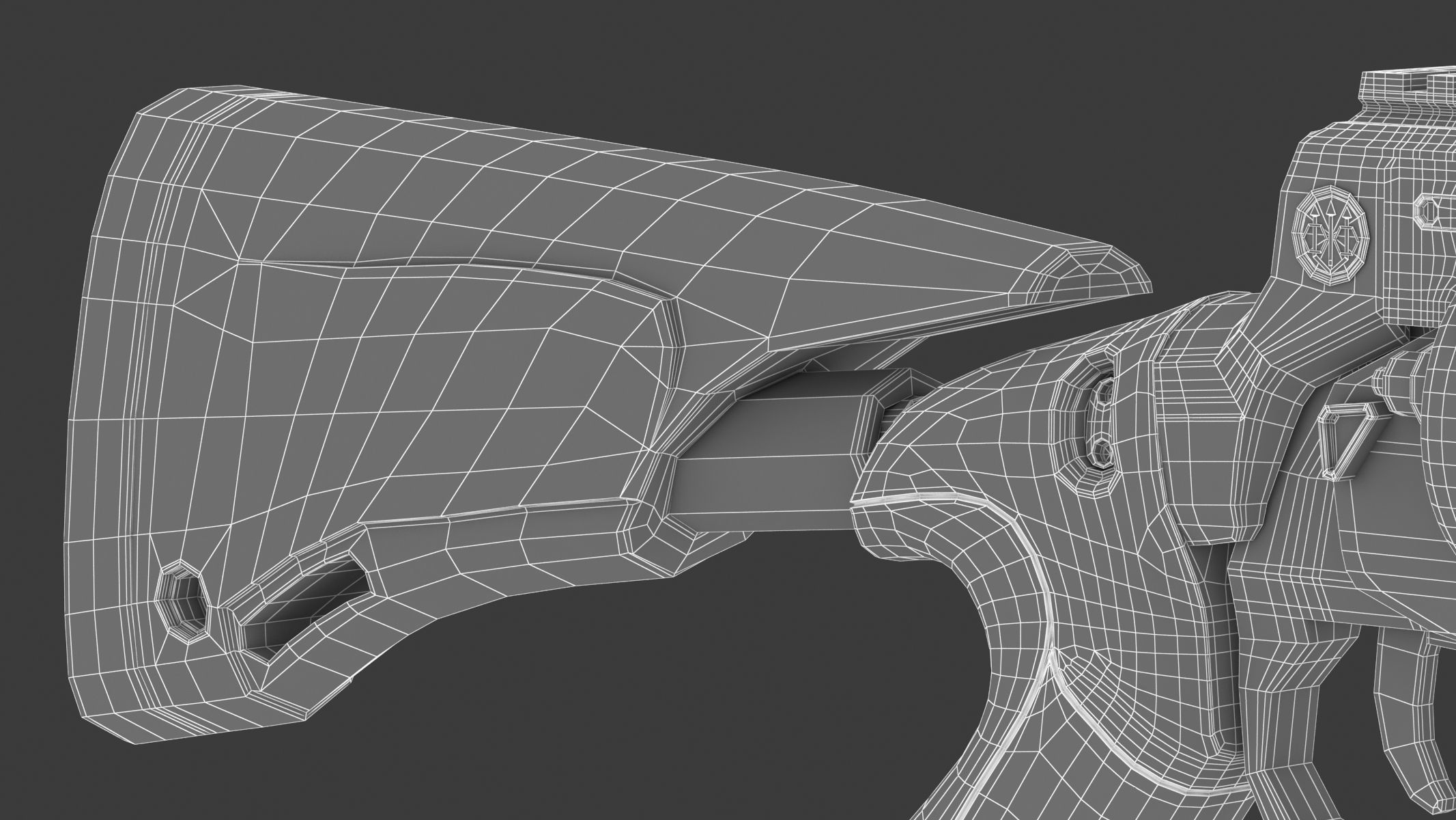 Beretta GLX 160 Grenade Launcher 3D model | CGTrader